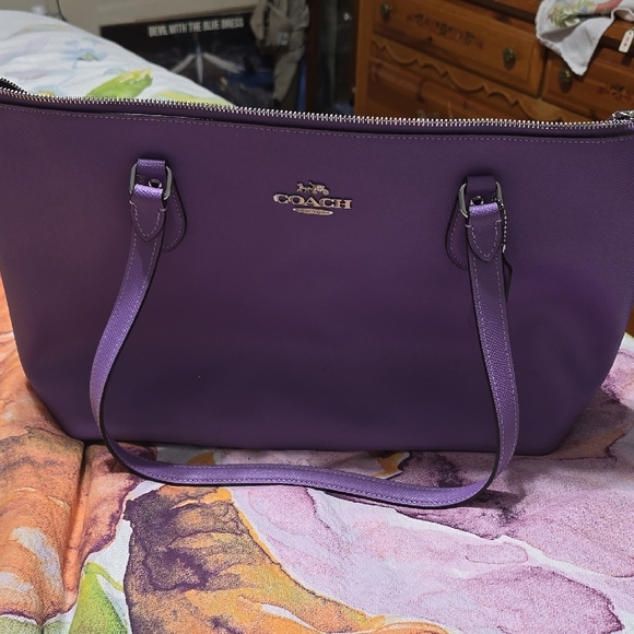 Coach | Bags | Coach Purple Womens Bag | Poshmark